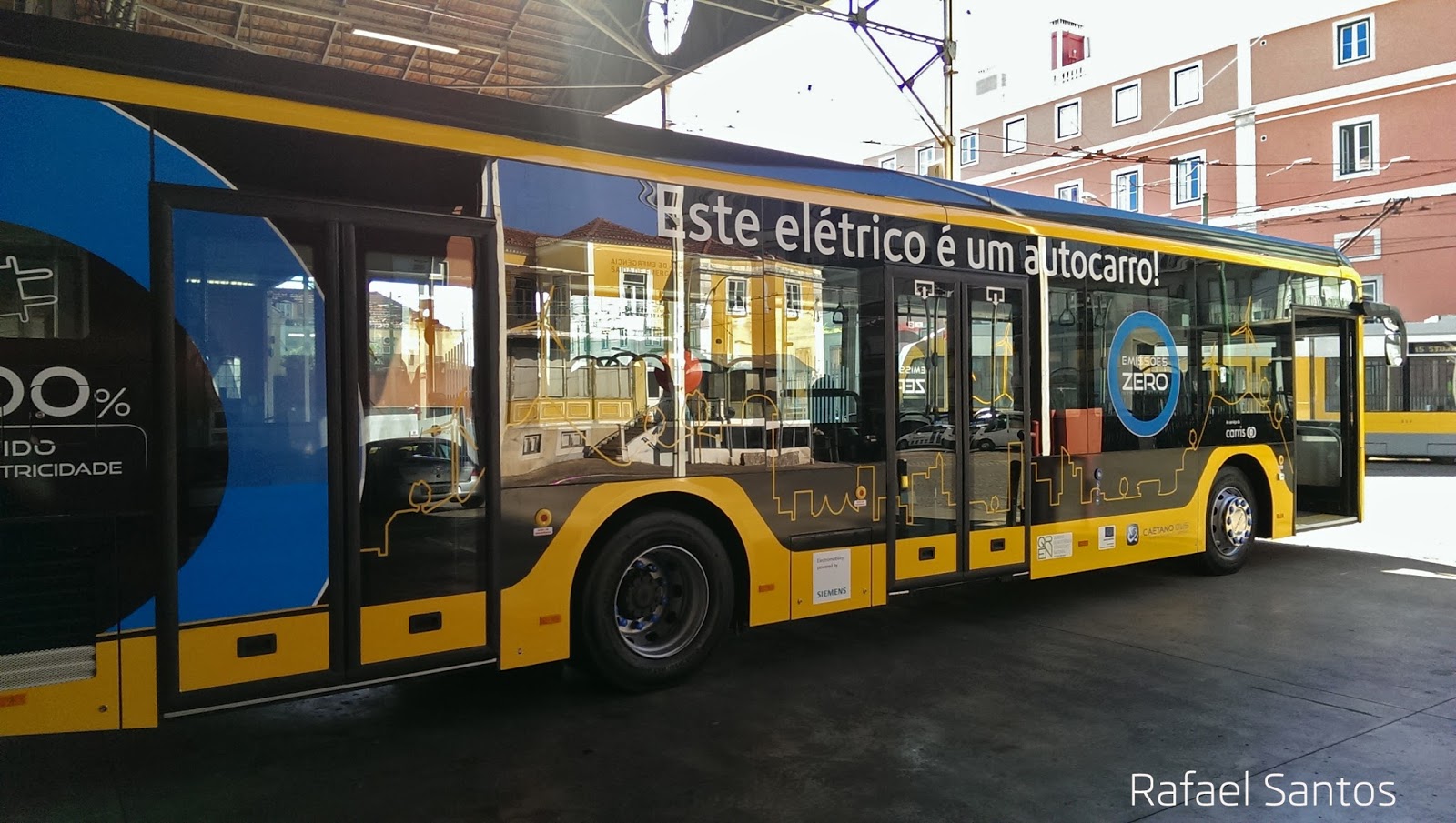 Autocarro 100% eléctrico ao serviço da Carris - UVE