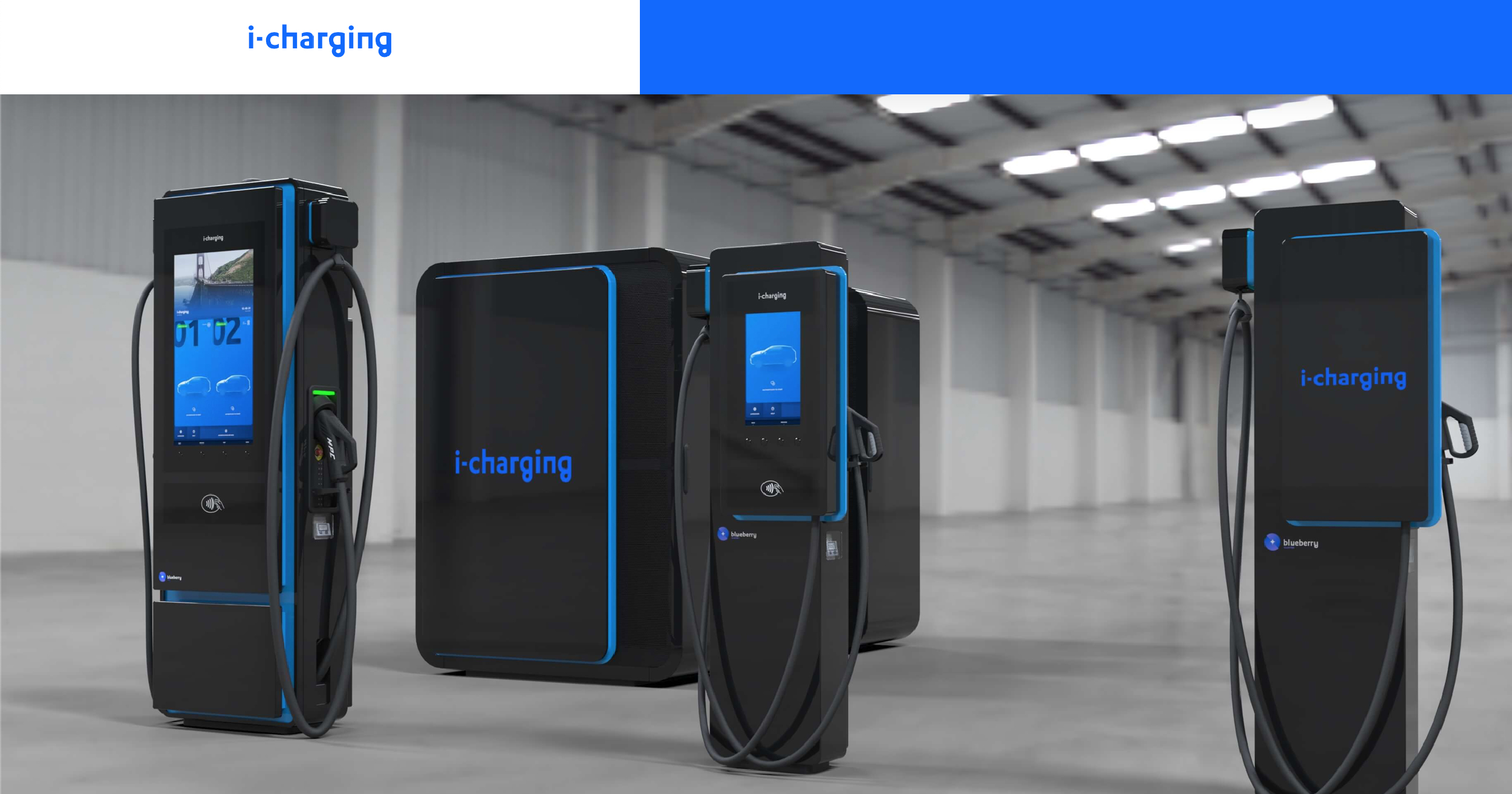 i-Charging apresenta os Carregadores Blueberry com potência até 600 kW ...